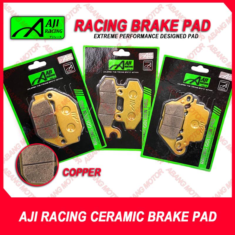 AJI RACING Ceramic Brake Pad Copper Brake Disc Brek Front Rear - TikTok ...