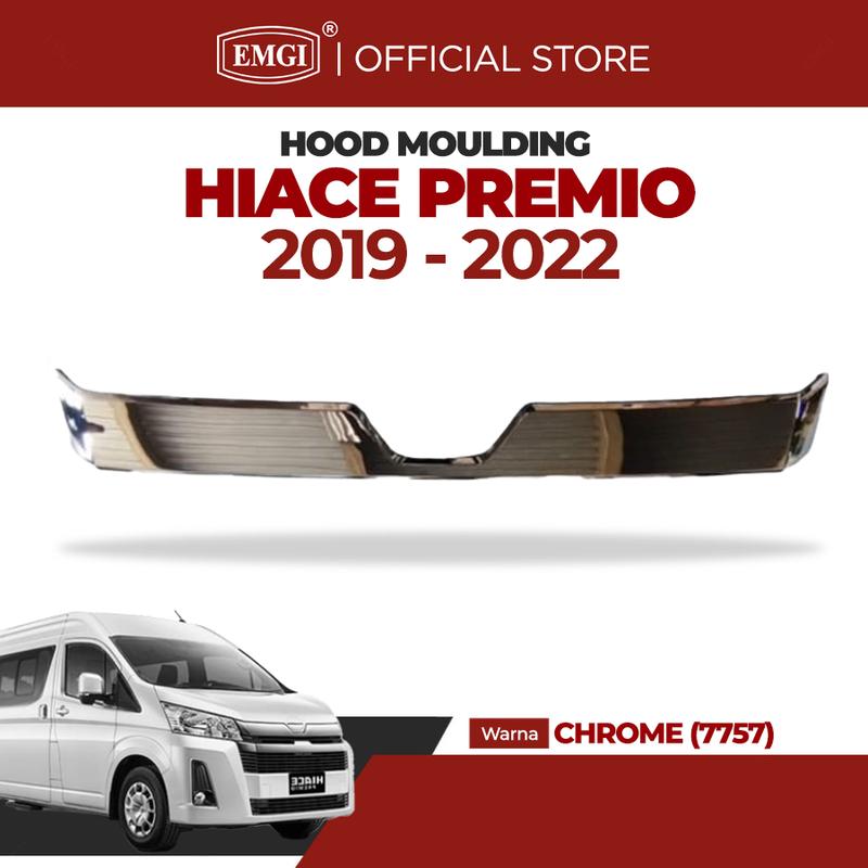 EMGI - Front Grille / Hood Moulding Hiace Premio - Chrome - Shop ...