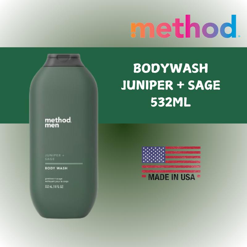method men body wash 532ml - juniper N sage Clean - TikTok Shop Malaysia
