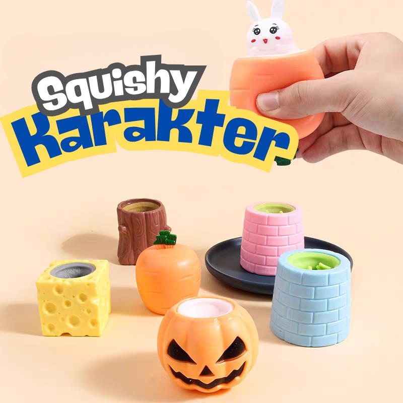 Pop Up Squishy Karakter Mainan Edukatif Anti Stress Lucu dengan ...