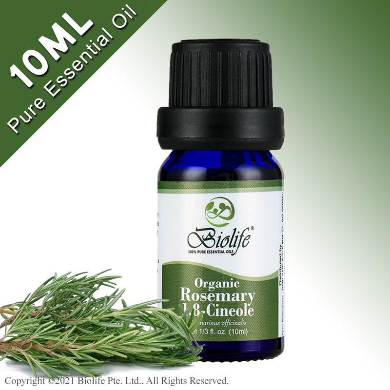 Biolife Organic Rosemary, 100% Pure and Natural Organic Essential ...