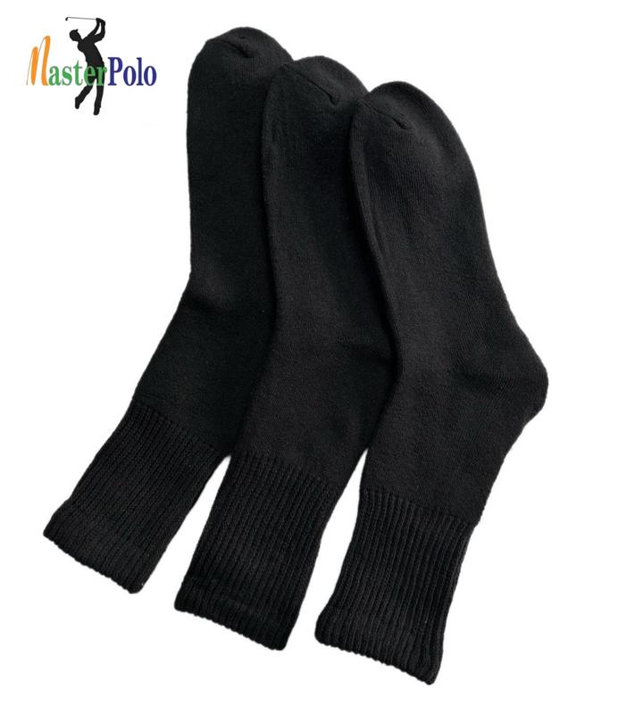 3 Pairs Stokin Hitam Tebal Dewasa Socks Men Cotton Extra Thick - TikTok ...