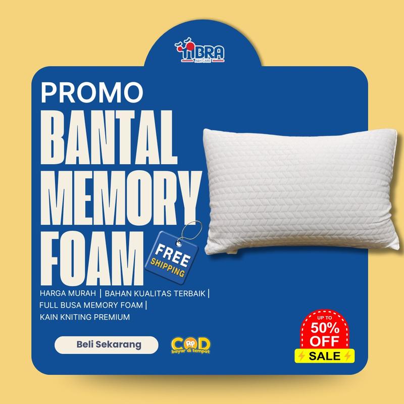 Bantal Busa Memory Foam Wool Knitting - Bantal Kesehatan Memory - Shop ...