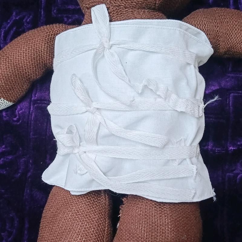 BARUT PERUT BAYI TALI PUTIH PLAIN barut perut baby cotton 2 lapis ...