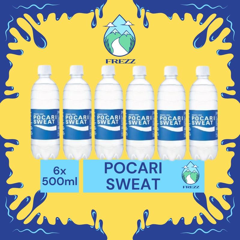 (INSTANT) POCARI SWEAT / ION WATER 500 ML Isi 6 BOTOL Per PACK - Shop ...