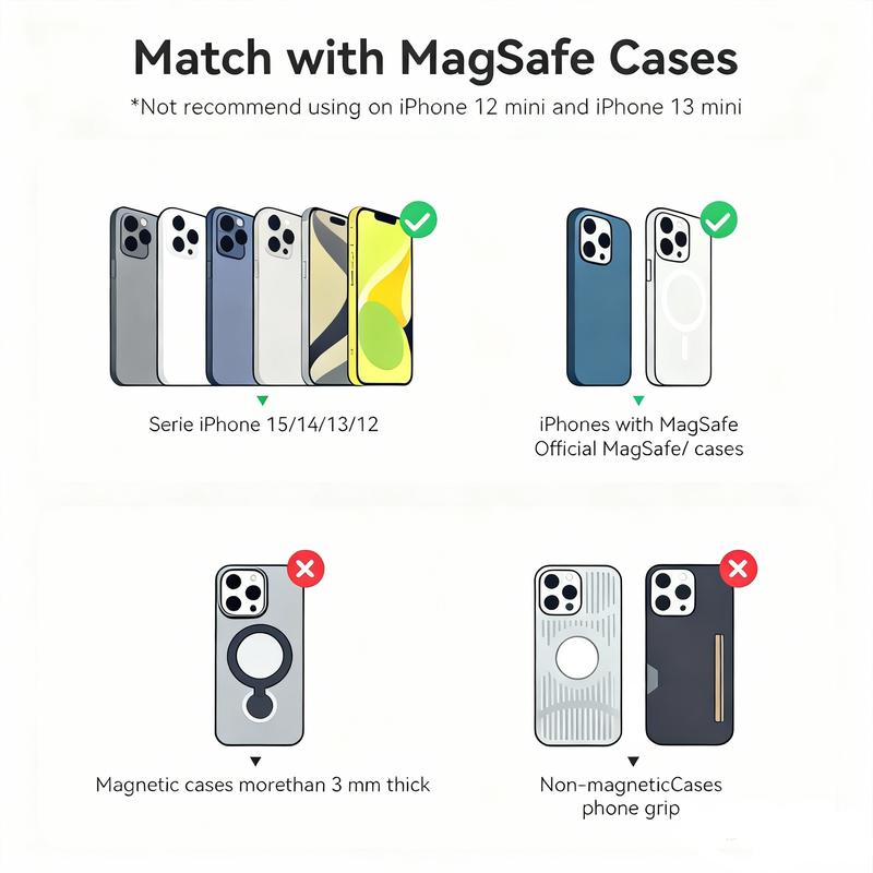 SolNova magnetic Power Bank 0.3inch for 5000mAh Ultra Slim MagSafe ...