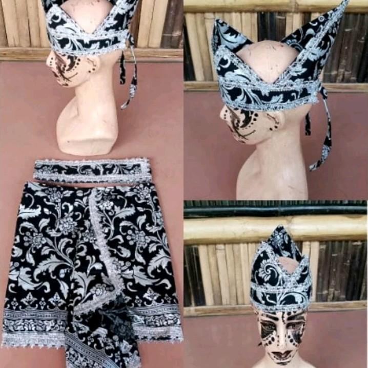 1 set Dodot/sembong silat pakai perekat siap pakai. dodot anak-anak ...