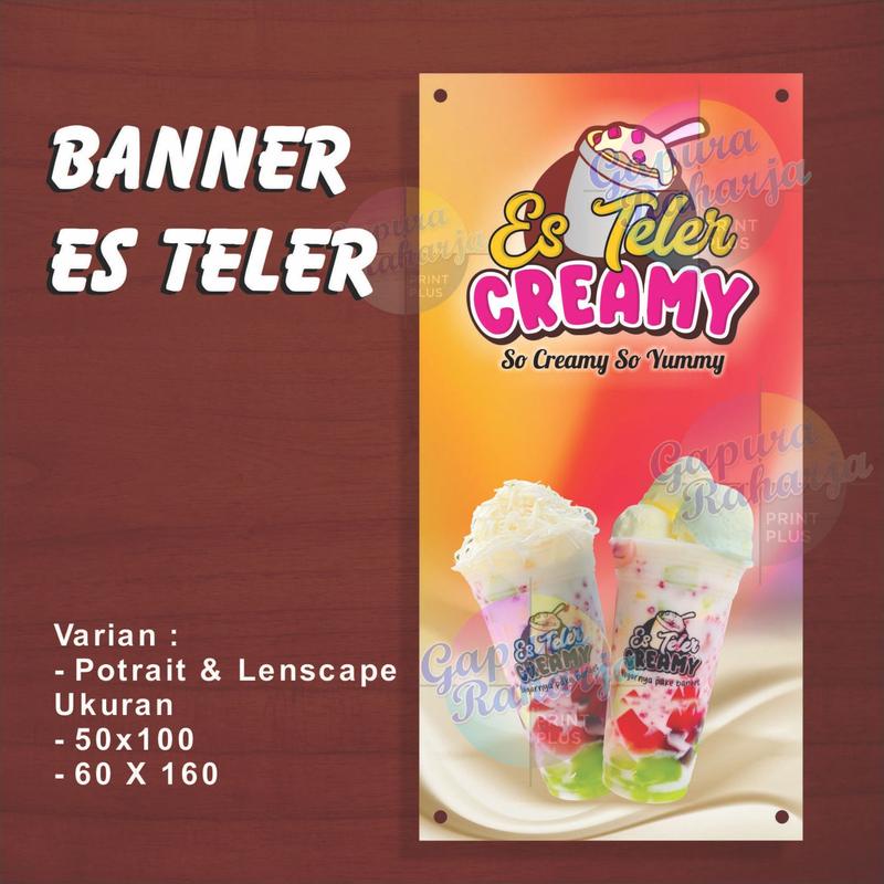 Banner Spanduk ES TELER Merek Stand - Shop | Tokopedia