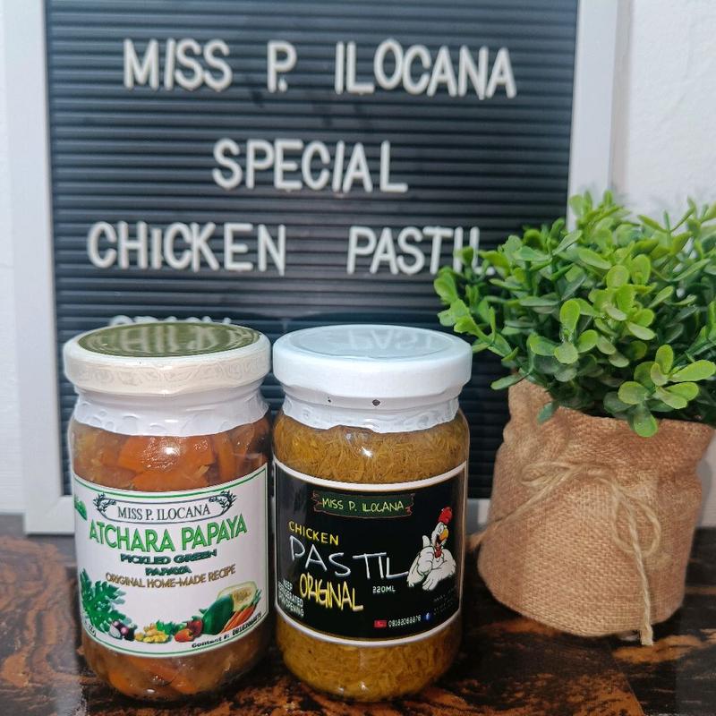 BUY 1 TAKE 1 Miss P. ILOCANA's ORIGINAL CHICKEN PASTIL AND ATCHARA ...