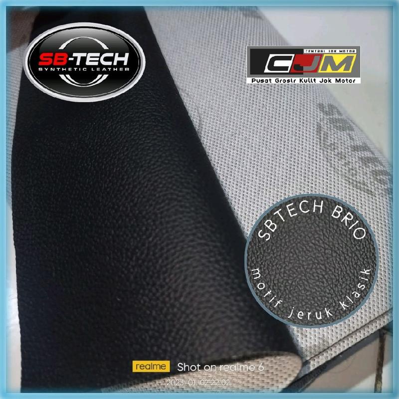 SB-TECH ROLAN PVC LEATHER SBTECH BRIO MOTIF JERUK KLASIK FOR MOTORCYCLE ...
