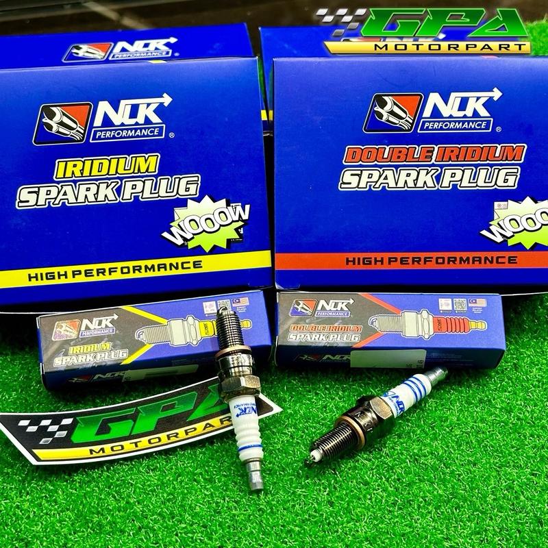 NLK PERFORMANCE RACING PLUG IRIDIUM N8CR N8CPR-9 DOUBLE IRIDIUM ...