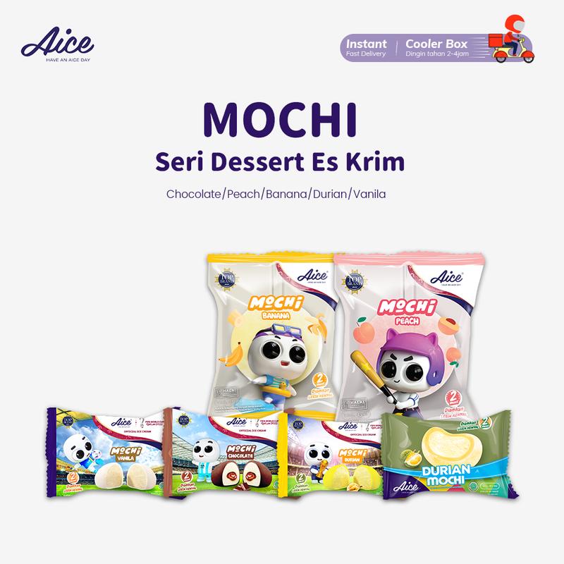 Aice Ice Cream Mochi Aneka Rasa/ Paket Keluarga Es Krim Mochi Rasa ...