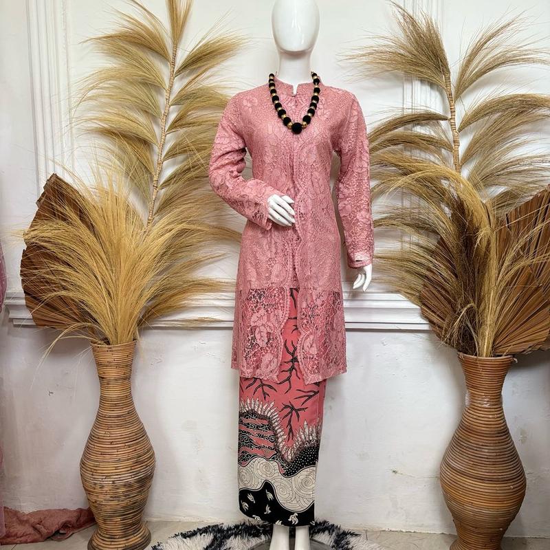 Stelan brukat rok prisket atau rok lilit terlaris kebaya kondangan ...