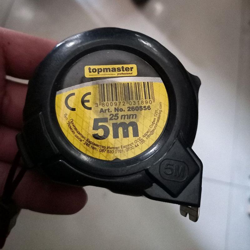 tape measure Top Master Precision – Durable and Reliable 5-Meter ...