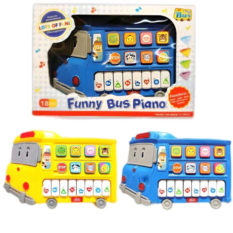 FUNNY BUS PIANO/PIANO COMEL/MAINAN PIANO KANAK-KANAK - TikTok Shop Malaysia