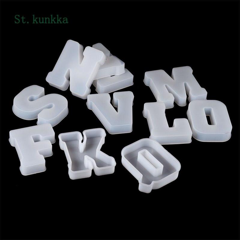 Acuan silikon dengan huruf A hingga Z, 1 keping, Abjad, resi - TikTok ...