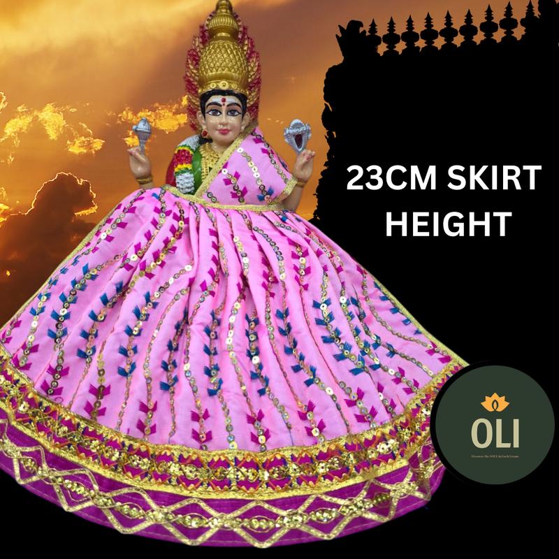 23CM Amman SAMY PAVADAI/SAREE Set for Pooja/Seeru -Beautifully - TikTok ...