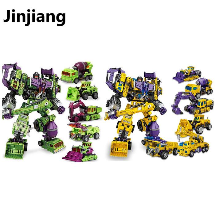 Terlaris Nbk Mainan Rakit Robot Devastator Transformer 6 In - Shop ...