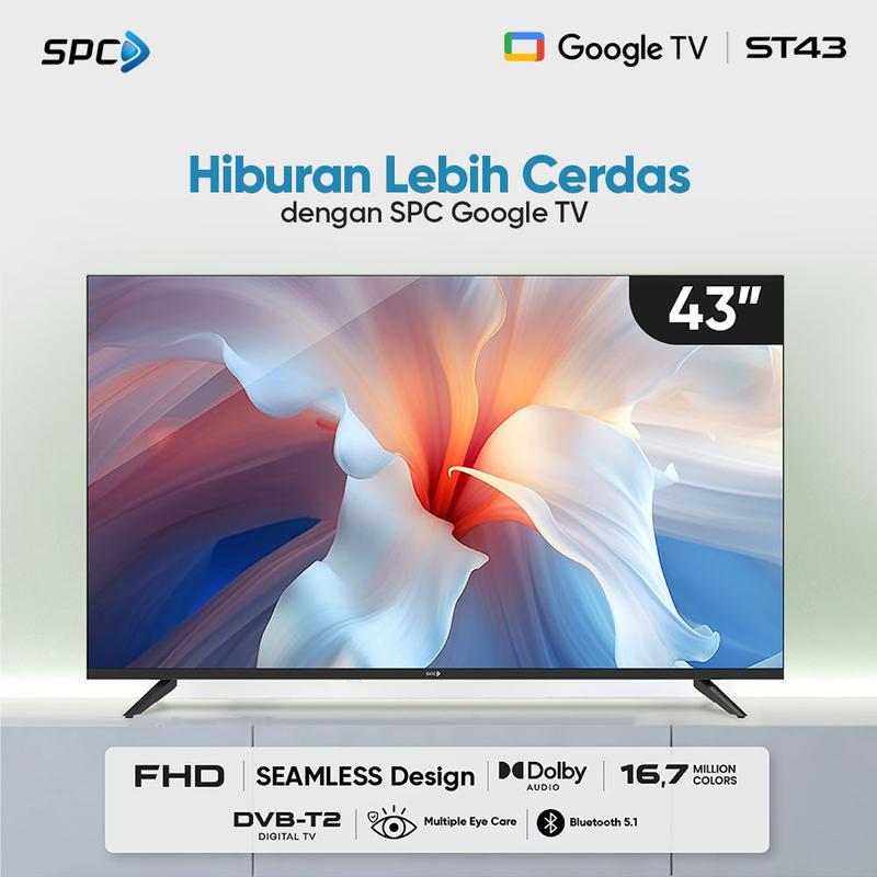 SPC ST43 - Google TV 43 Inch | Whale OS | FHD | Dolby Audio - Shop ...