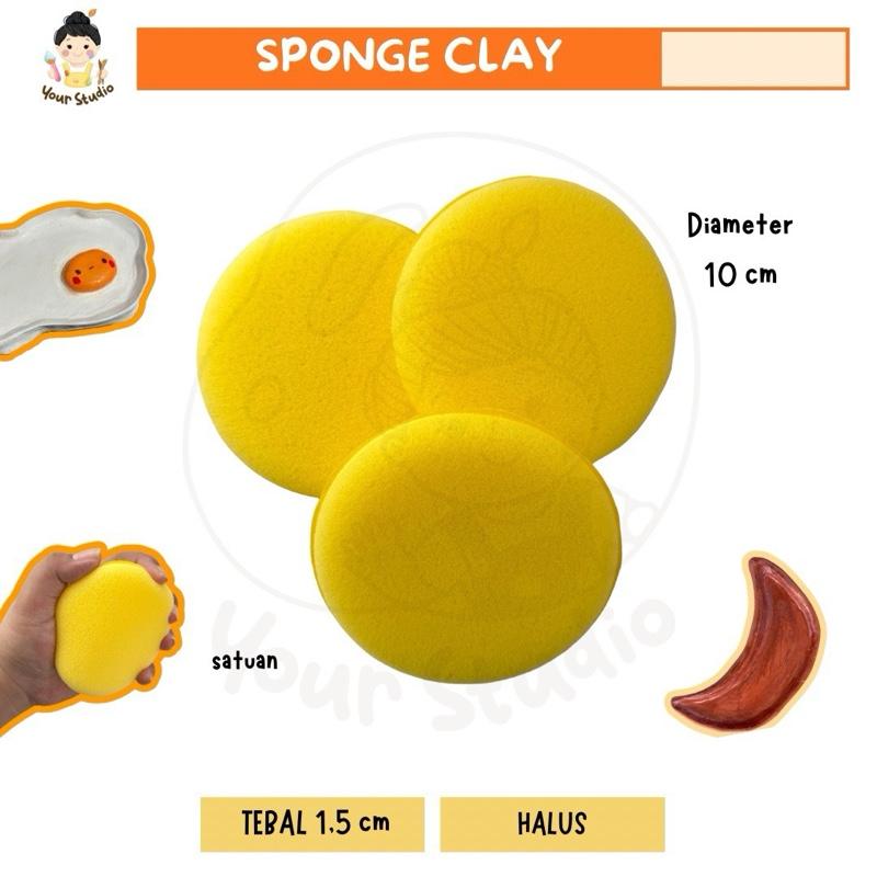 Spons Poles / Sponge Clay your_____studio - Shop | Tokopedia