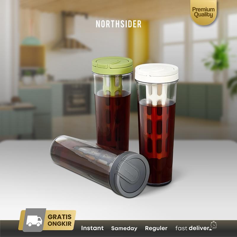 Cold brew Coffee Tea maker Infuser 1000ml - alat kopi teh GJ3102 - Shop ...