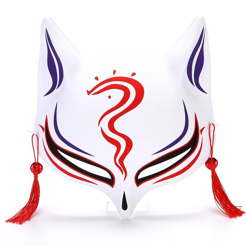 Terbaru Toff Topeng Kitsune Fox Bunkasai Japanese Festival Mask Rubah ...