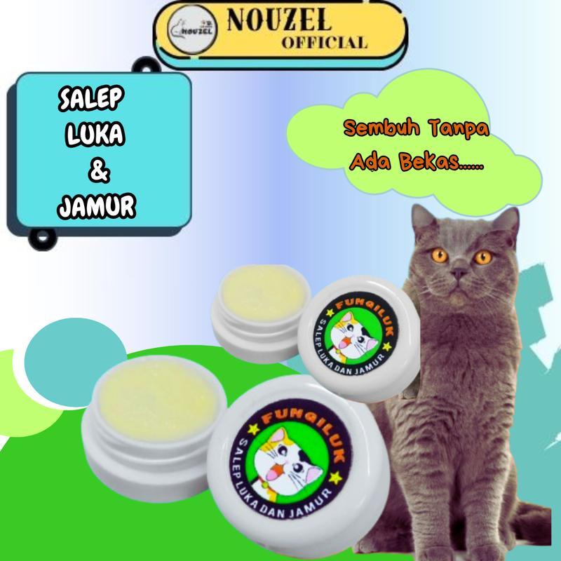Salep Kucing Fungiluk Untuk Jamur Luka Infeksi Kulit 5g Nouzel - Shop ...