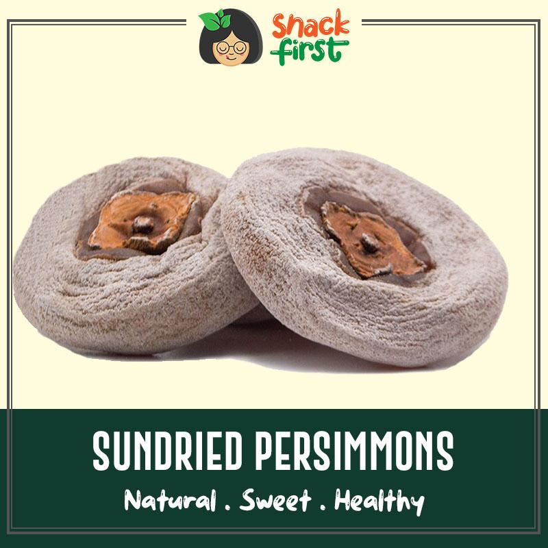 SnackFirst Sundried Persimmons (Dried Persimmons Fruits Snacks ...