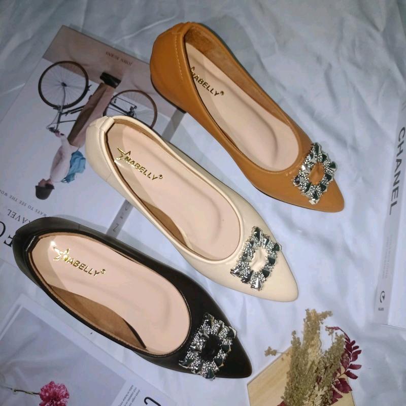 Nabelly sepatu wanita jumbo big size 3cm.37 38 39 40 41 42 4 - Shop ...