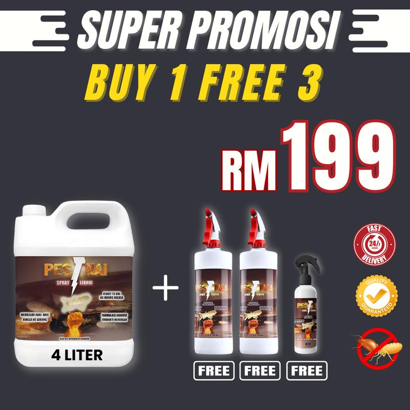 [PAKEJ D] PESNAI Pembasmi Anai-anai Hingga ke Sarang 500ML - TikTok ...