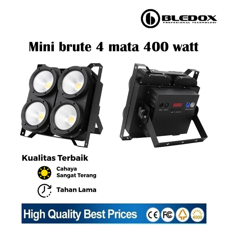 Lampu Minibrute 4 Mata Fresnel COB 4X100W Blinder White Coo - Shop ...