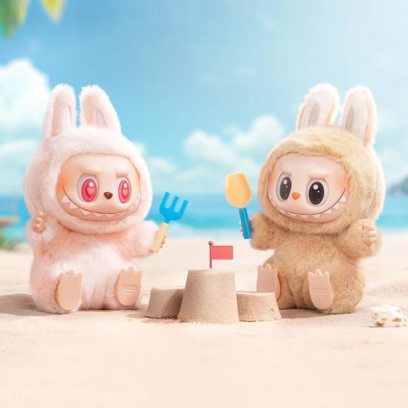 (T003) labubu macaroon V2 Sitting Party Enamel Plush Series blind ...