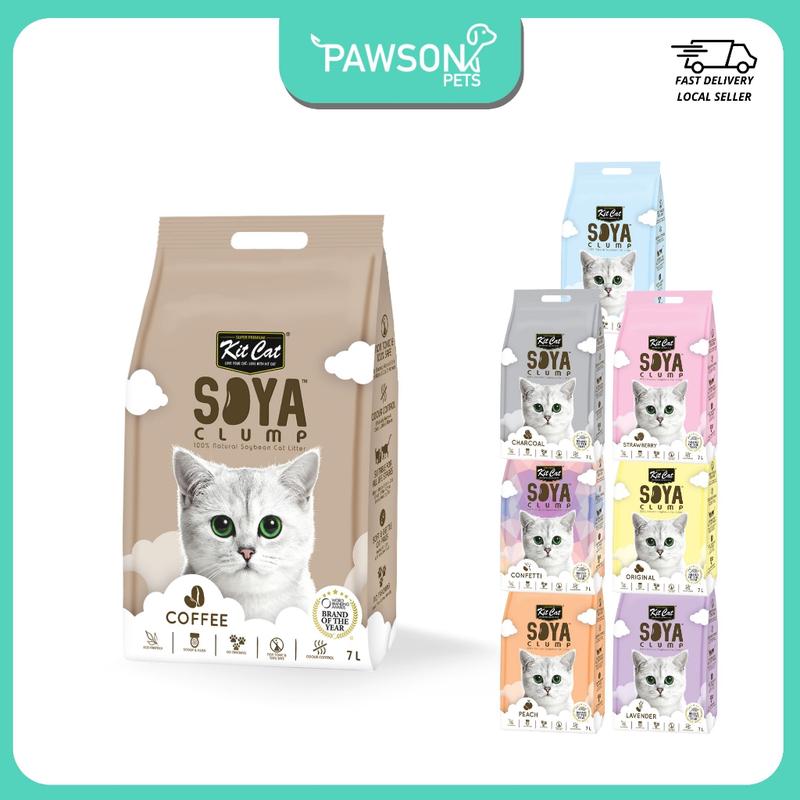 [Mix & Match] Kit Cat Soya Clump Natural Eco-Friendly Biodegradable ...