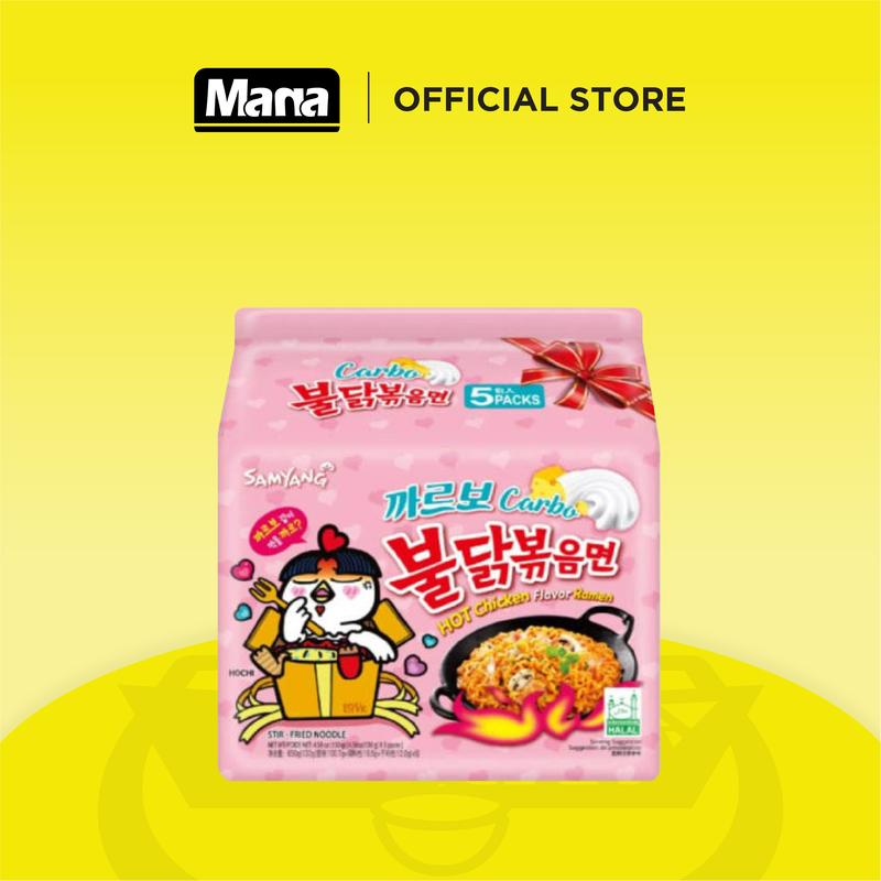SamYang Mana Ramen Carbonara Packet 650Gram - TikTok Shop Malaysia