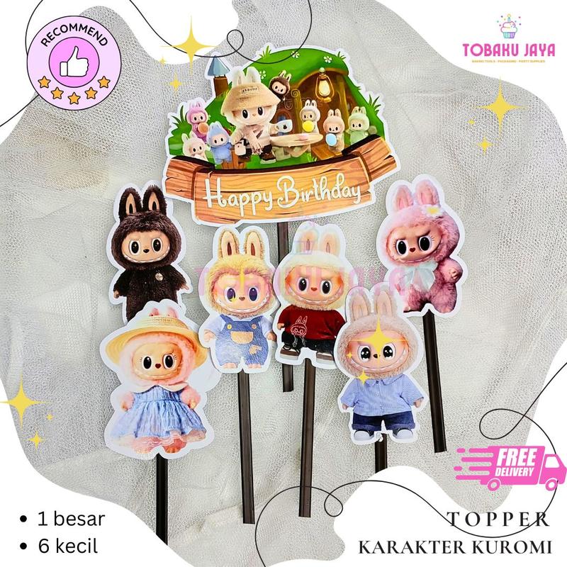 TOPPER KARAKTER ANAK / TOPPER LABUBU / TOPPER KUROMI / TOPPE - Shop ...