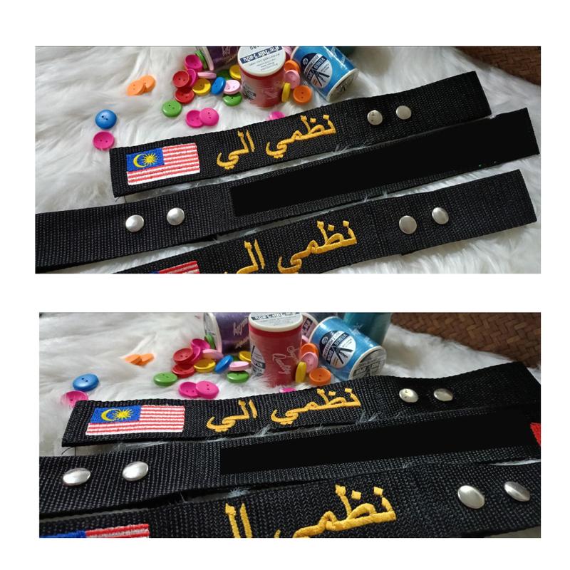 Tag Beg Perjalanan Sulam Jawi PP Personalized Nama dan Nombo - TikTok ...