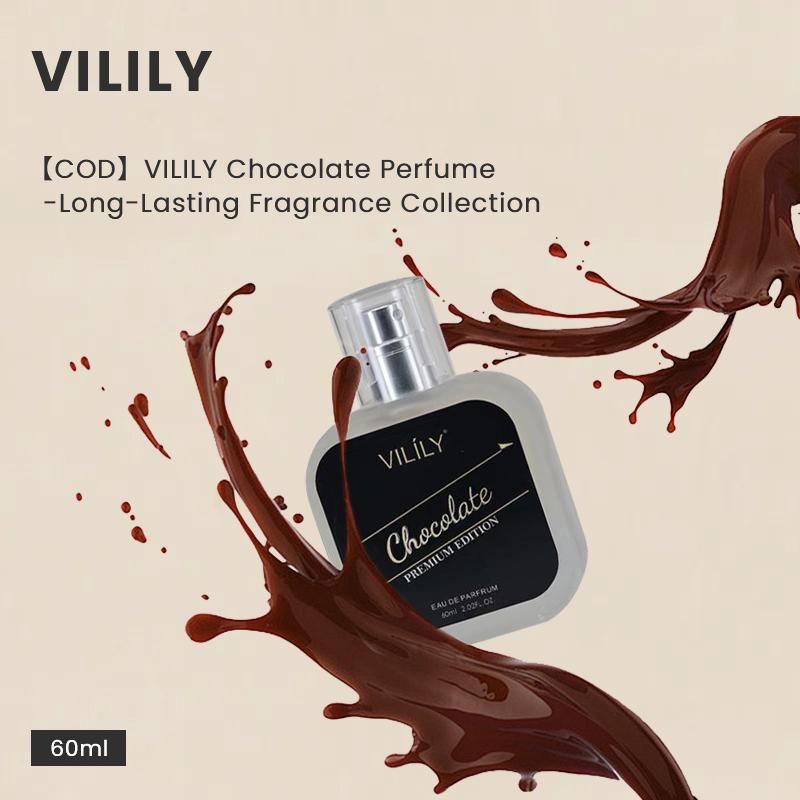 【COD】VILILY Chocolate Perfume-Long-Lasting Fragrance Collection,60ml - TikTok Shop Philippines