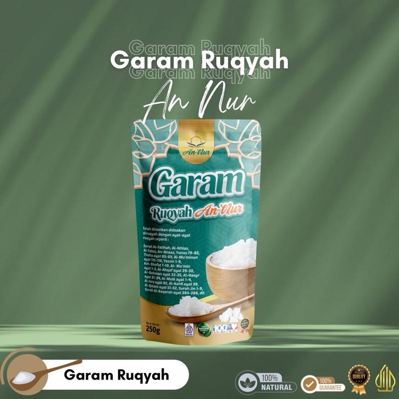 Garam Ruqyah An Nur 250 gr Perawatan Mandi Buang Energi Negatif - Shop ...