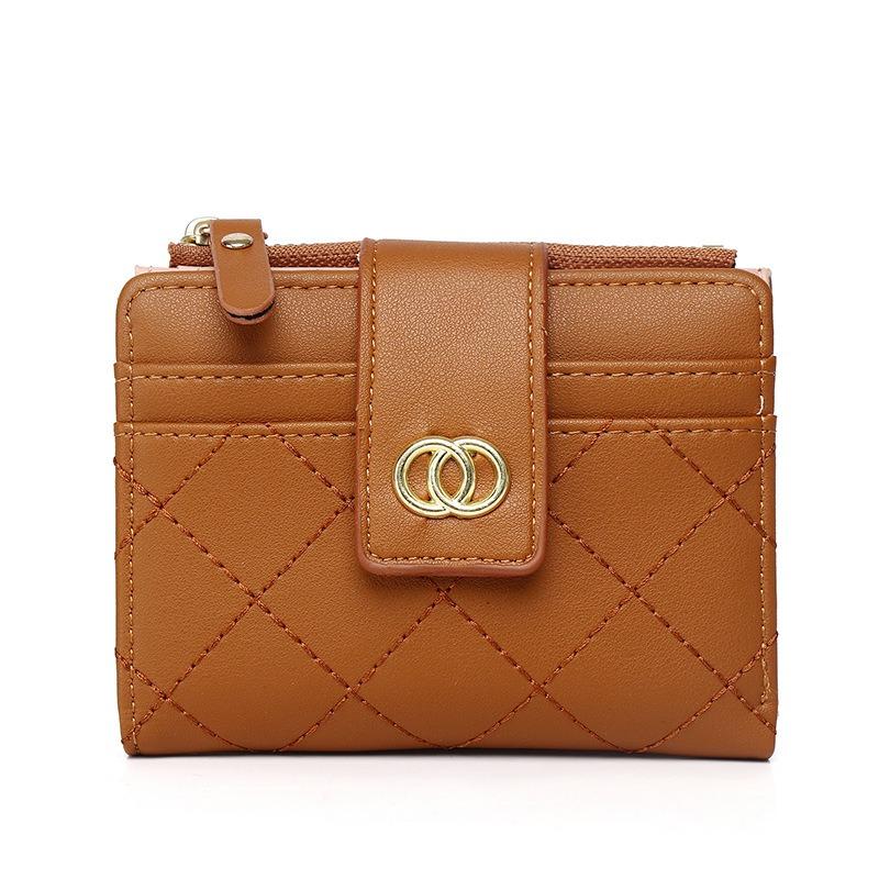New Women Short Wallet PU Leather Lady Purse with Card Holder Slim ...