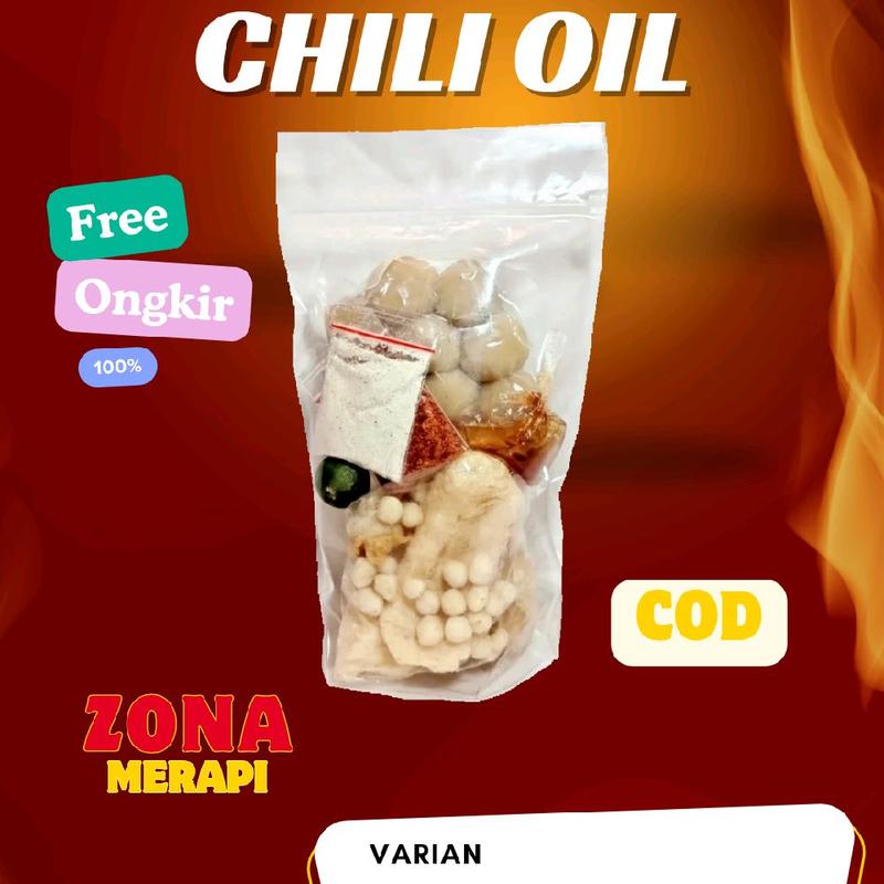 Baso aci/Boci/Baso aci Chili Oil Pedesia (isi 6 butir baso) - Shop ...