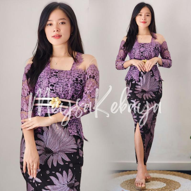 Kebaya Wisuda Marissa Lilac - Shop | Tokopedia
