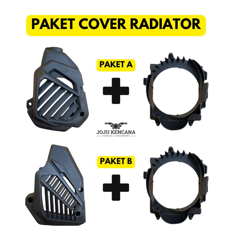 Paket Motor Cover Radiator Dudukan Rumah + Tutup Radiator Buat - Shop ...