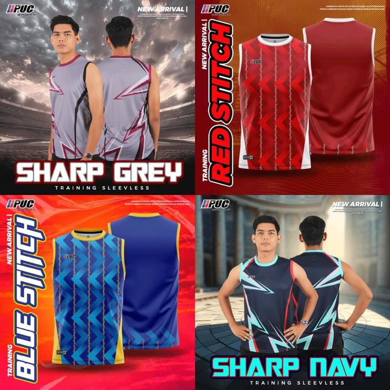 PUC SPORT/TRAINING/SLEEVELESS - TikTok Shop Malaysia