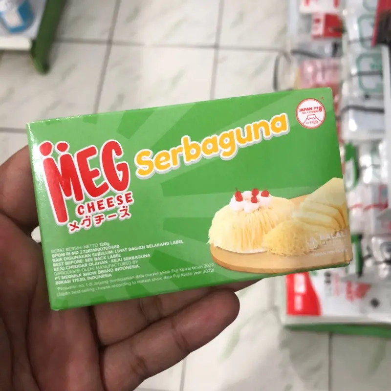 Keju meg cheese serbaguna 120gram exp 1 november 2026 - Shop | Tokopedia