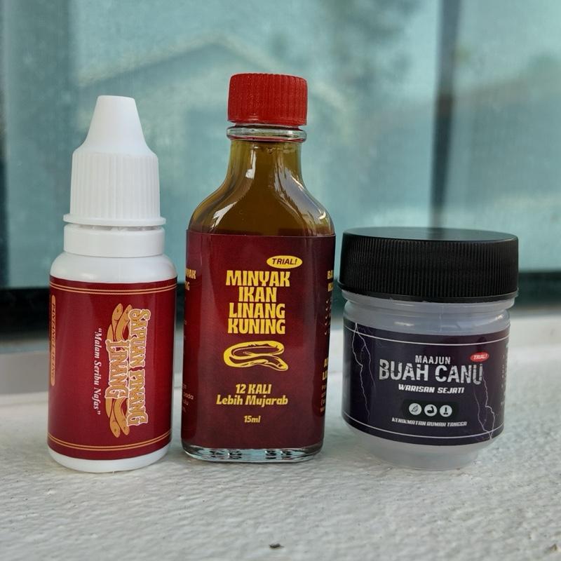 [Combo Trio] Minyak Ikan Linang Trial + Maajun Buah Canu Trial - TikTok ...