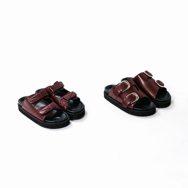 ATOZZ KAIA & SERA - Burgundy Series - Sandal Wanita - Shop | Tokopedia