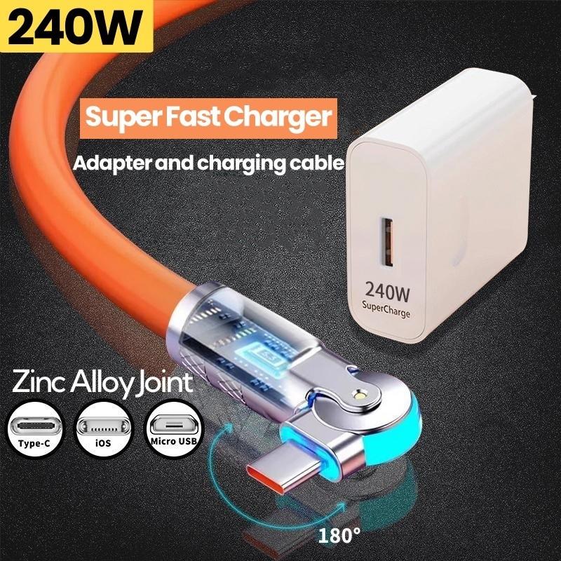 Kabel Data Fast Charging Kabel Casan Tipe C Micro USB dengan - Shop ...
