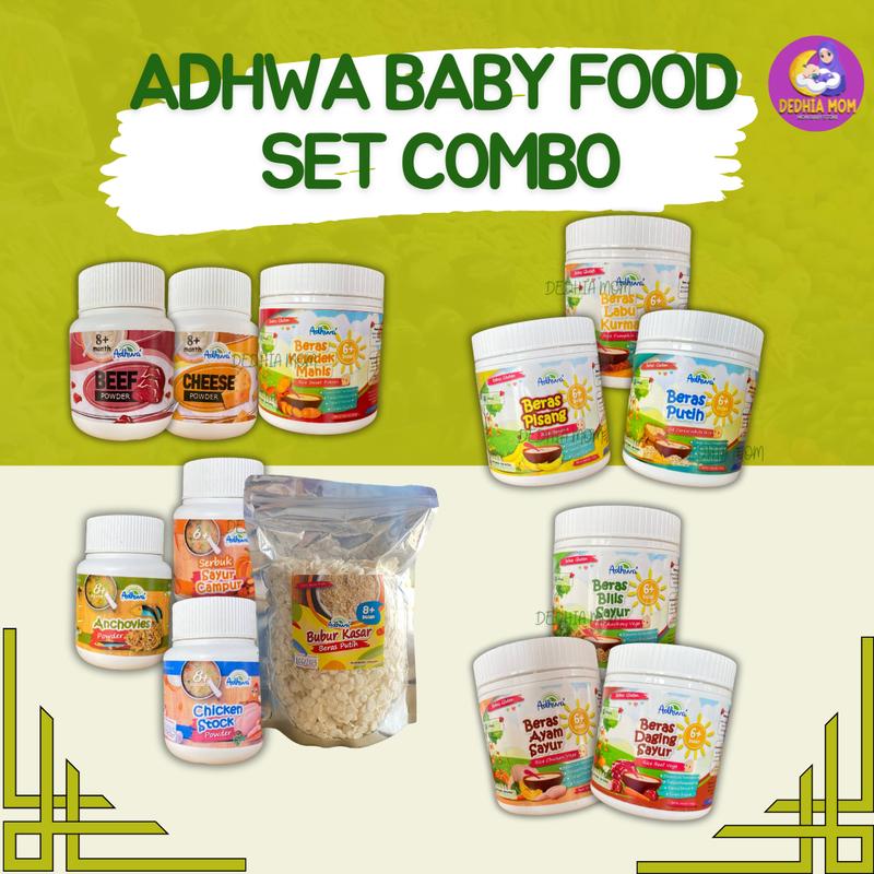 ADHWA BABY FOOD BUBUR BABY PUREE BABY - TikTok Shop Malaysia
