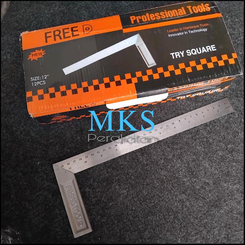 FREED | Penggaris Siku Tukang 12" | Siku Tukang 30cm | Pengukur - Shop ...