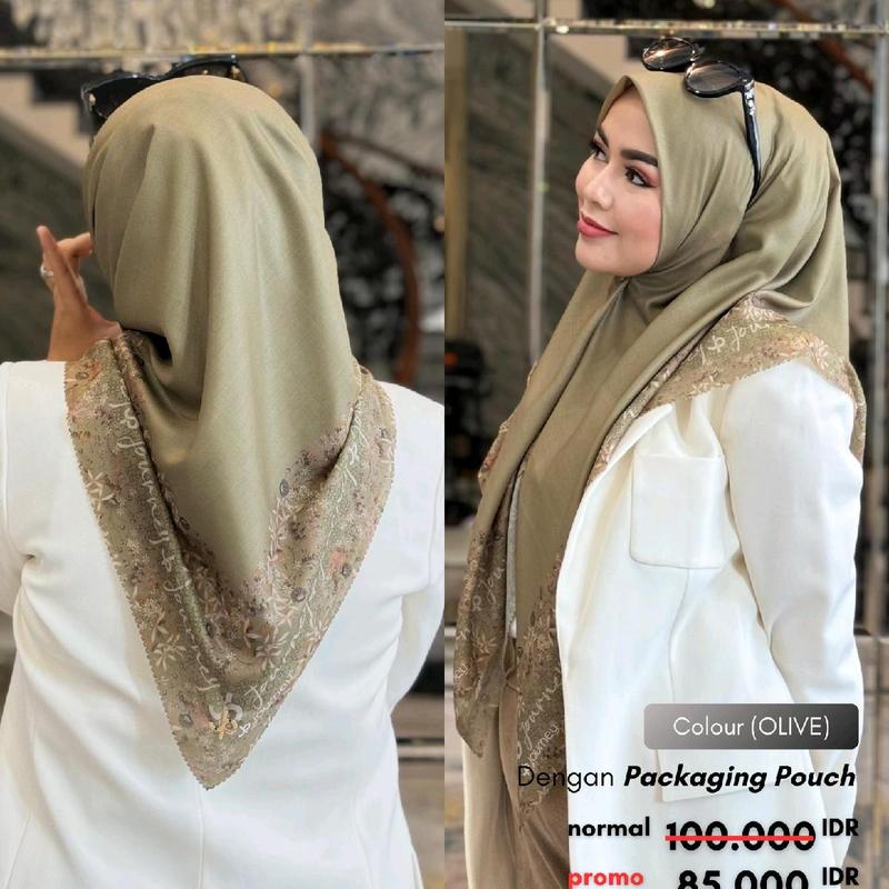 Hijab Terbaru Vanila by Journey - Model Muslim Square - Shop | Tokopedia